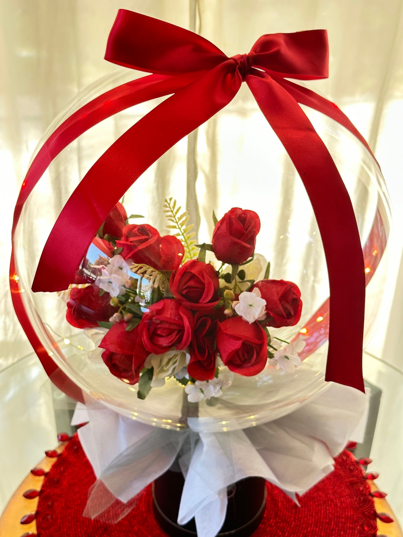 Roses Bobo Balloon Flower Bouquet, the Perfect Gift for Any Occasion: Mother's Day/birthday ...