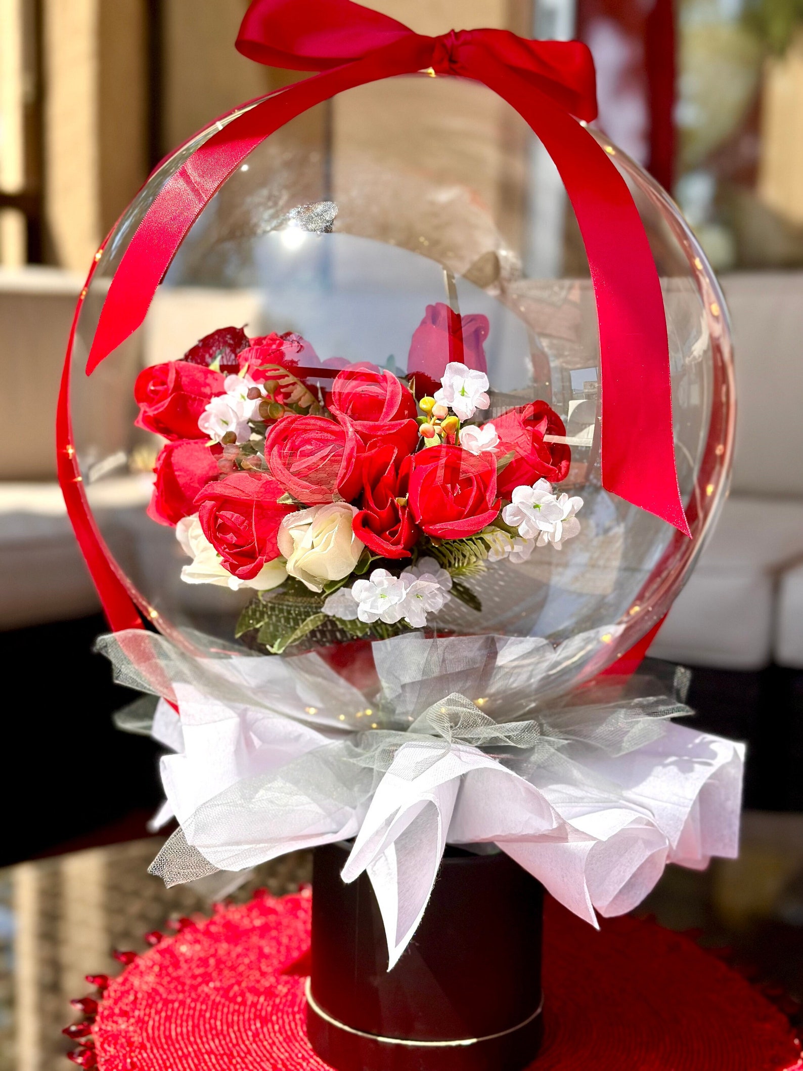 Roses Bobo Balloon Flower Bouquet, the Perfect Gift for Any Occasion: Mother's Day/birthday ...