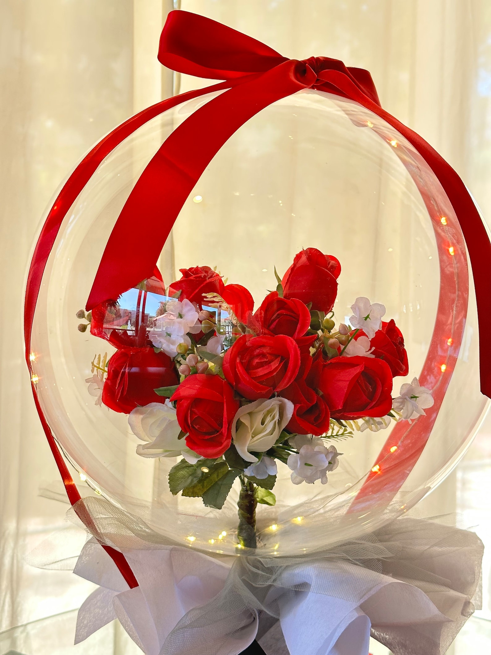 Roses Bobo Balloon Flower Bouquet, the Perfect Gift for Any Occasion ...