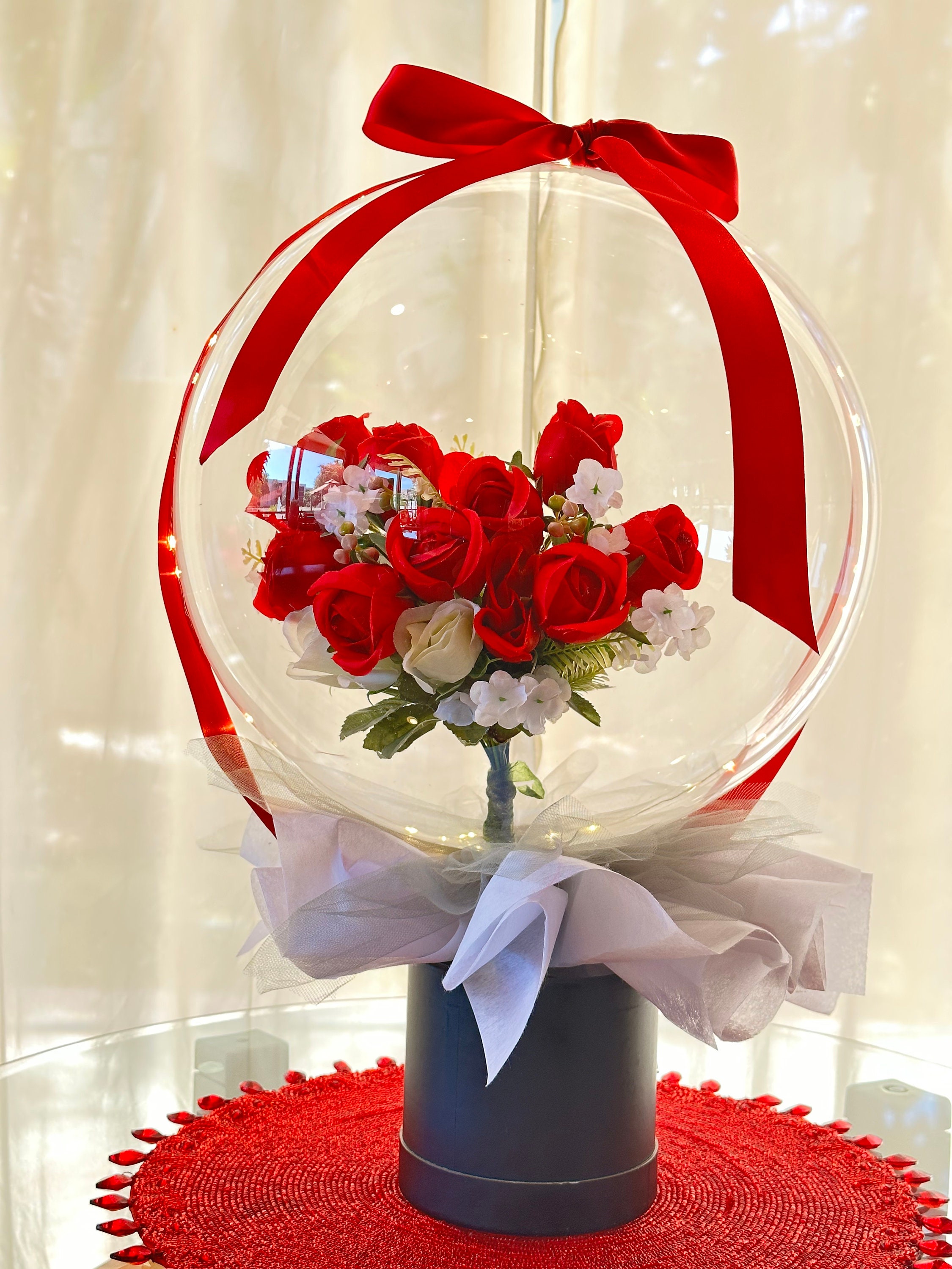Roses Bobo Balloon Flower Bouquet, the Perfect Gift for Any Occasion ...