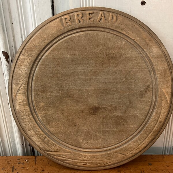 Vintage Bread Board - Etsy