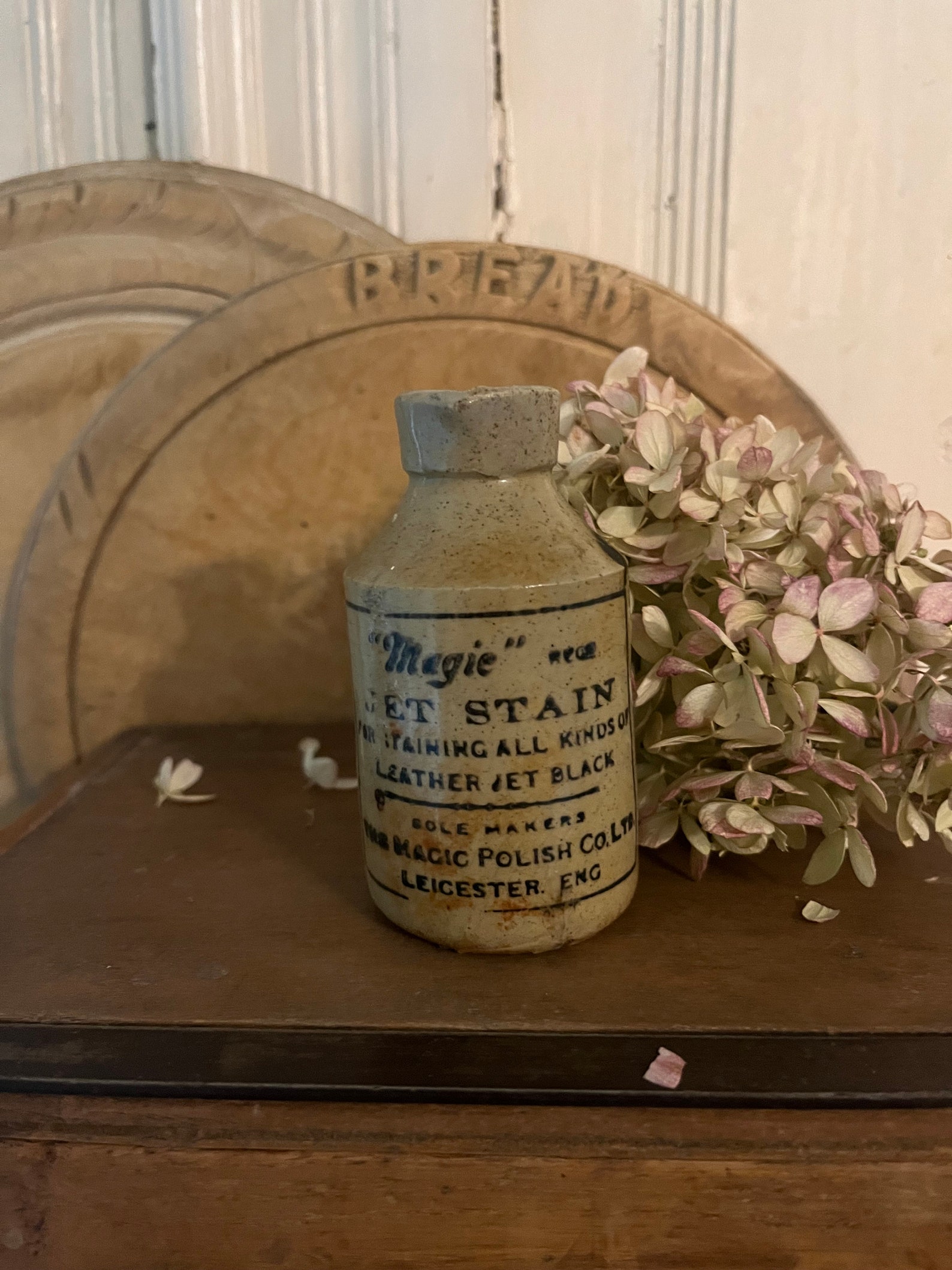 Antique "magic" Jet Stain, the Magic Polish Co. LTD England Jug - Etsy