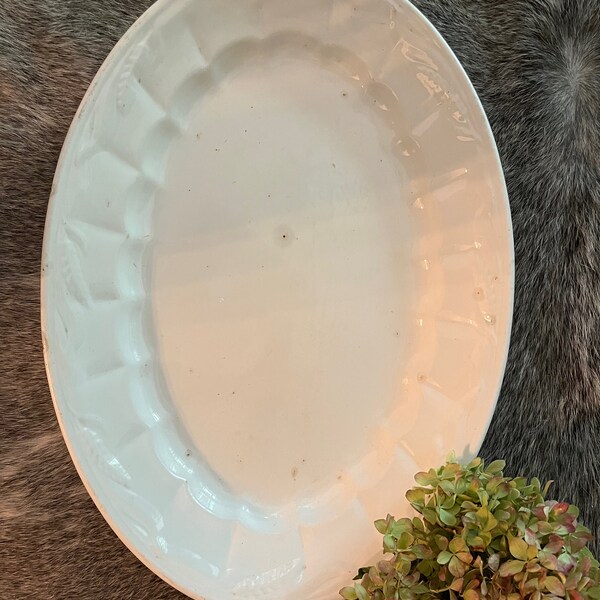 White Ironstone - Etsy