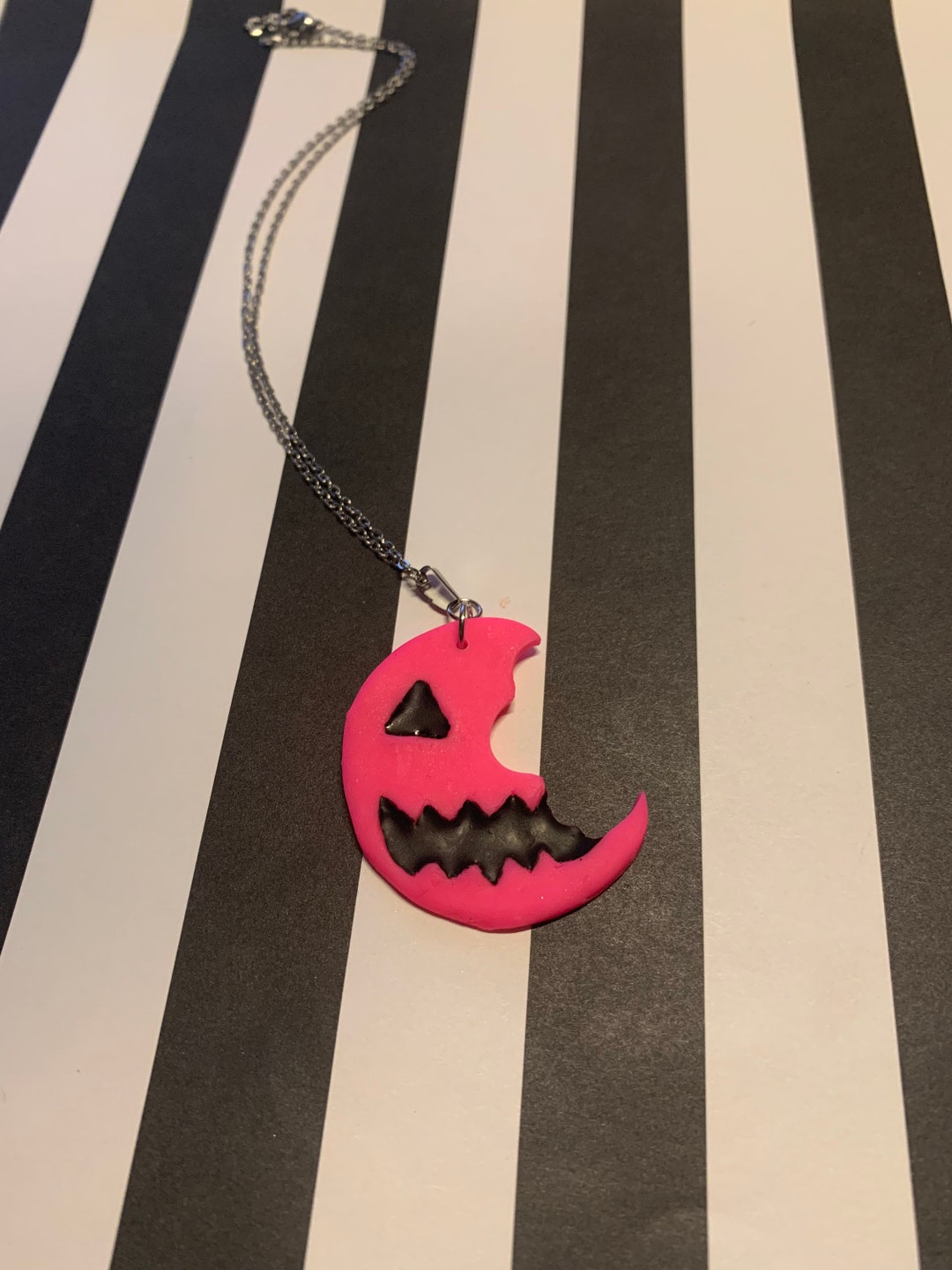 Pink Sam Lollipop Necklace - Etsy