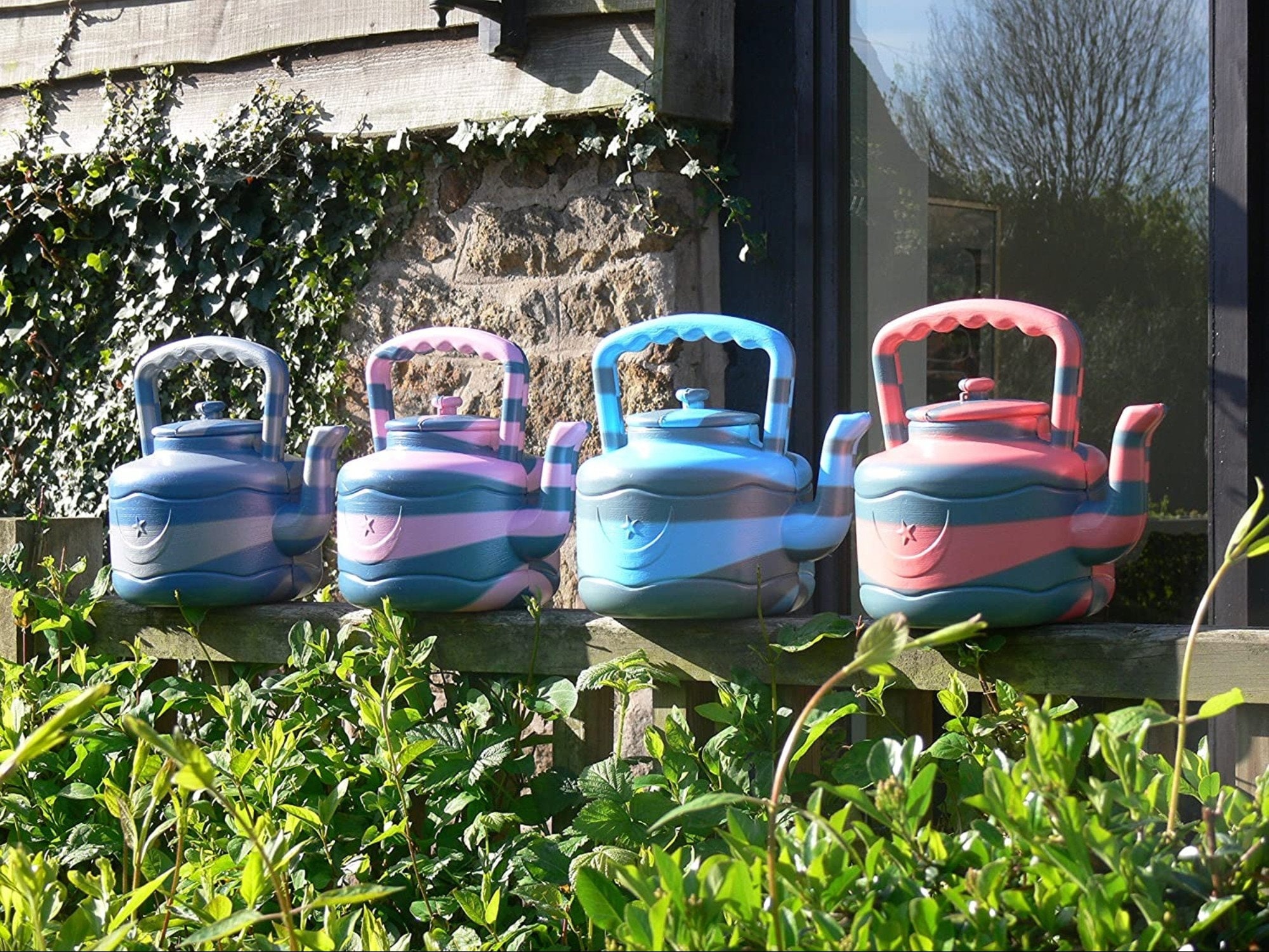 African Plastic Watering Can | Recycled Kettle West Africa | Eco Garden ...