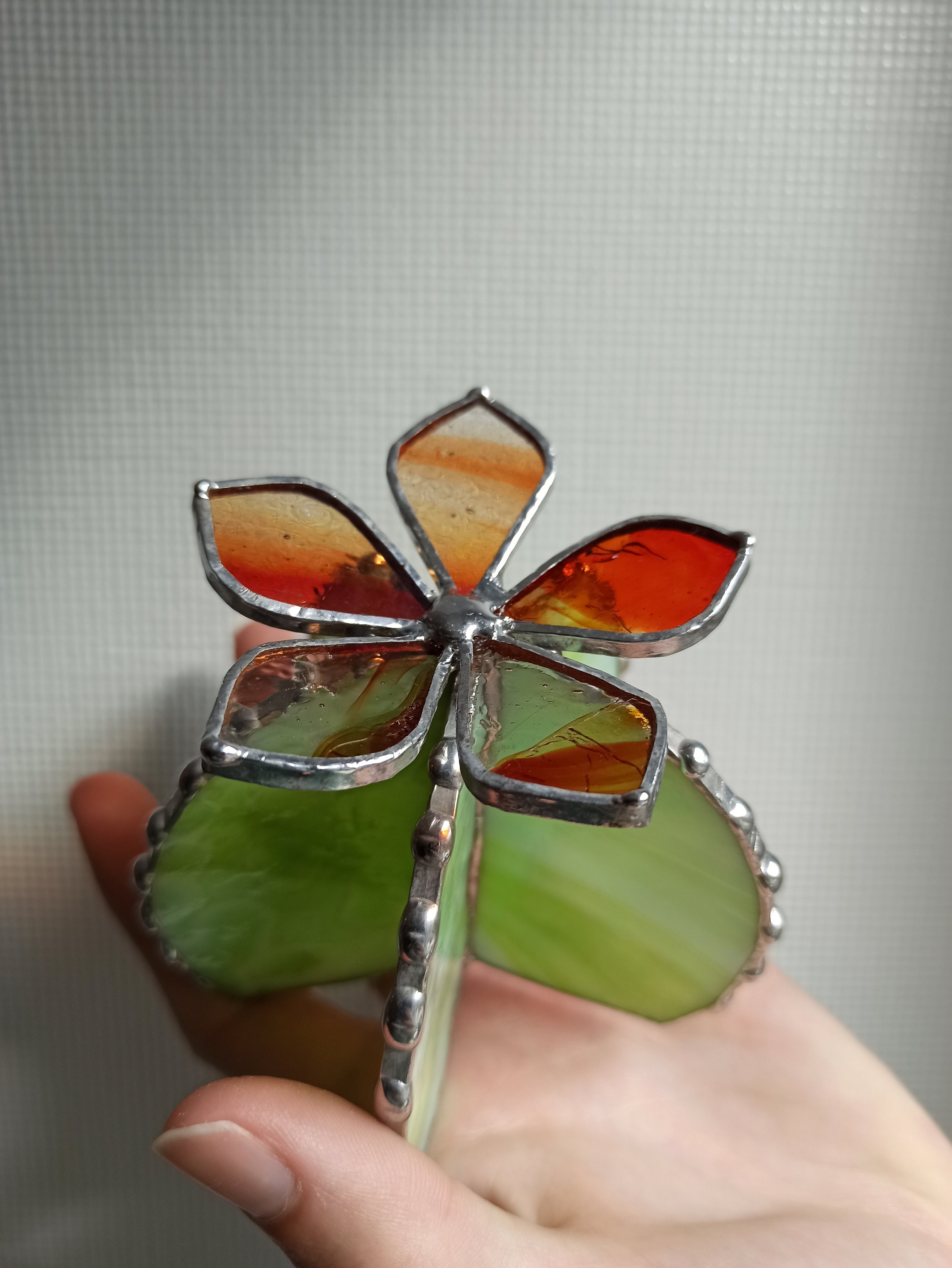 Cactus Fleuri Vitrail - Etsy