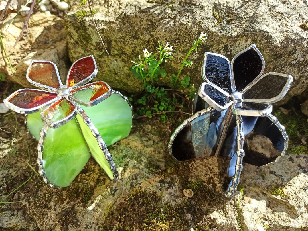 Cactus Fleuri Vitrail - Etsy