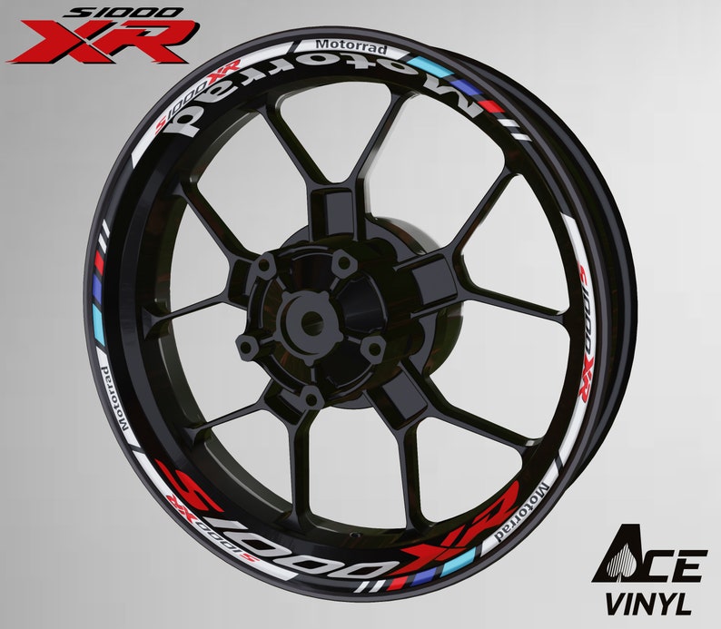 BMW S1000XR Wheel Decals Set S1K XR Sticker Rim Set S 1000XR - Etsy