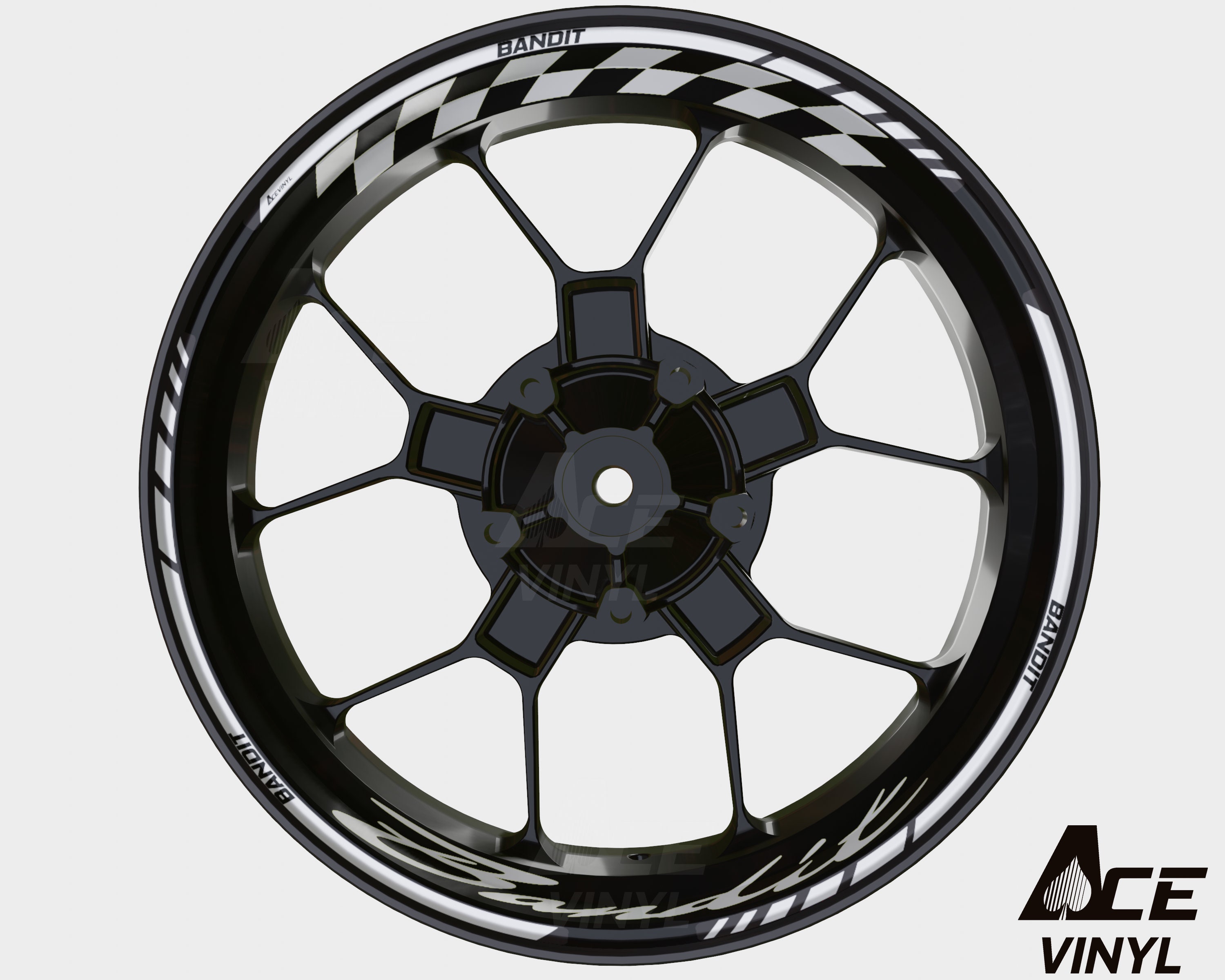 Suzuki Bandit 1200s Wheel Decals Rim Stickers Rim Tape Set - Etsy