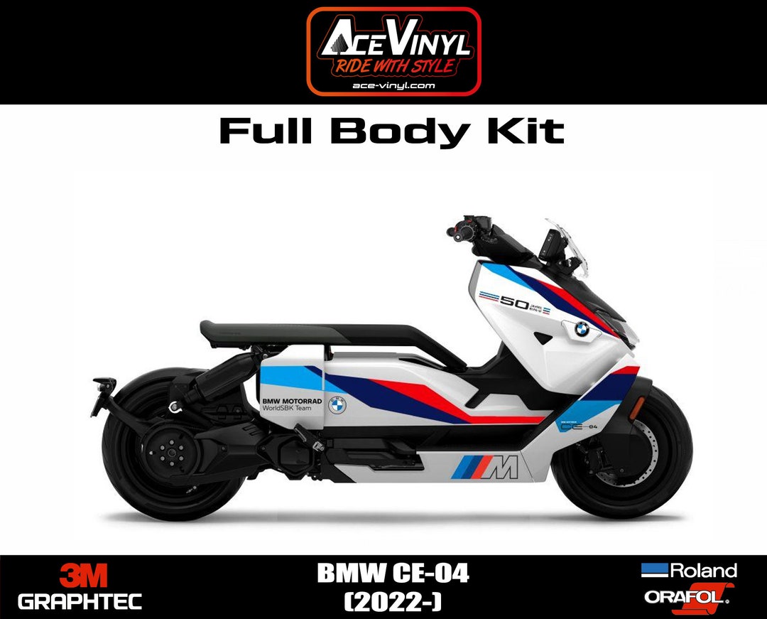 BMW CE-04 Sticker Set - M Body Kit Decals M Power Autoaufkleber ...