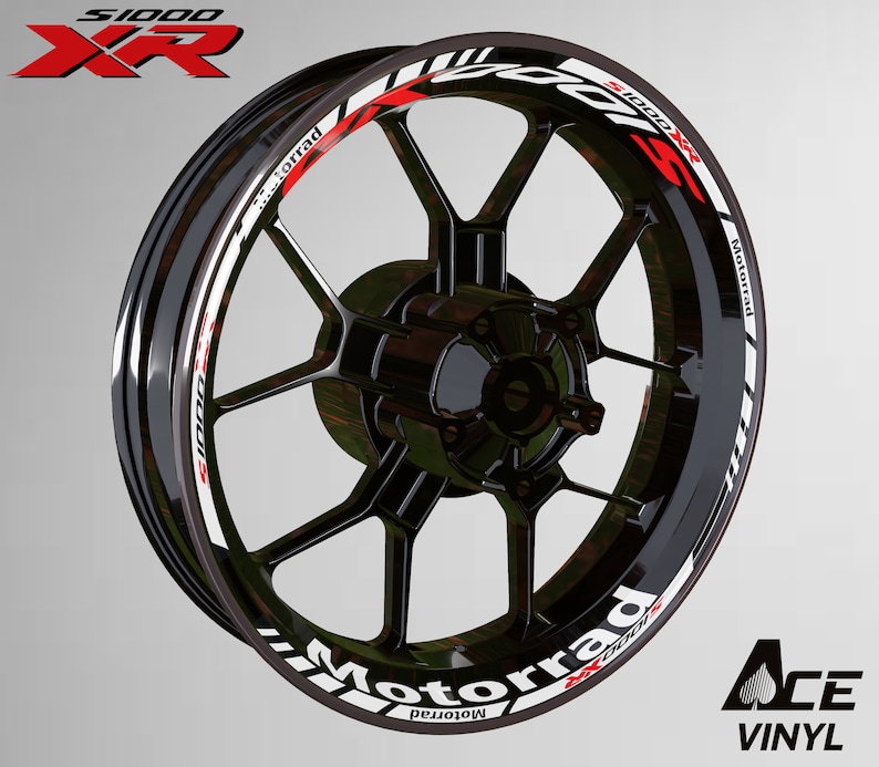 BMW S1000XR Wheel Decals Set S1K XR Sticker Rim Set S 1000XR - Etsy