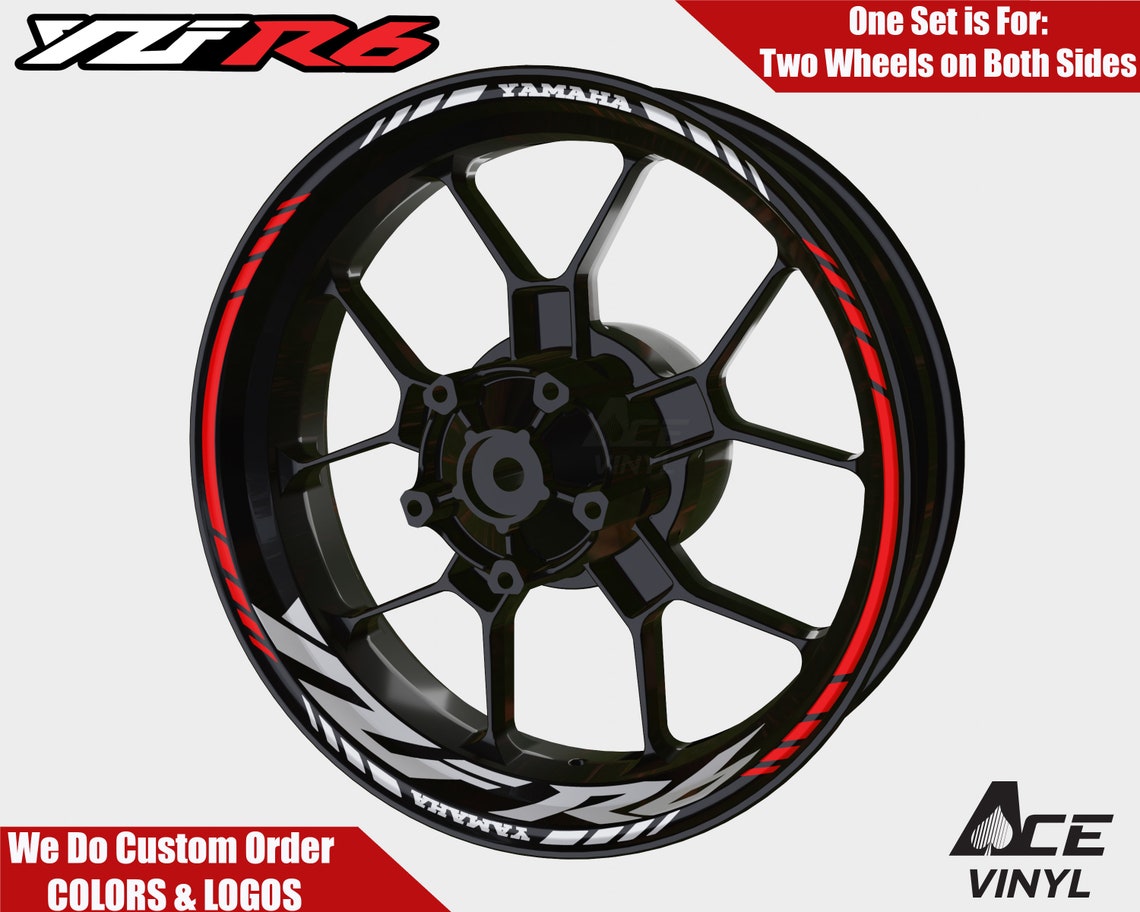 Yamaha YZF-R7 Wheel Decals Rim Stickers YZF R7 Rim Tape Set R1 - Etsy UK