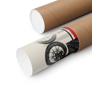 Yamaha YZF-R125 2016 | Motorcycle Poster, Bike Wall Art Decor - Gift ...