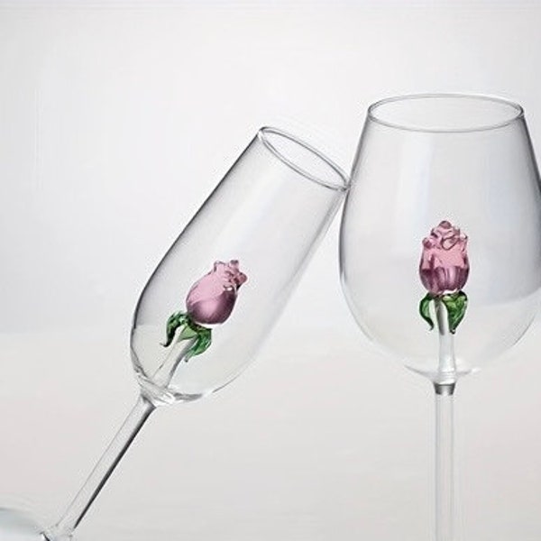 Rose Inside Cup - Etsy