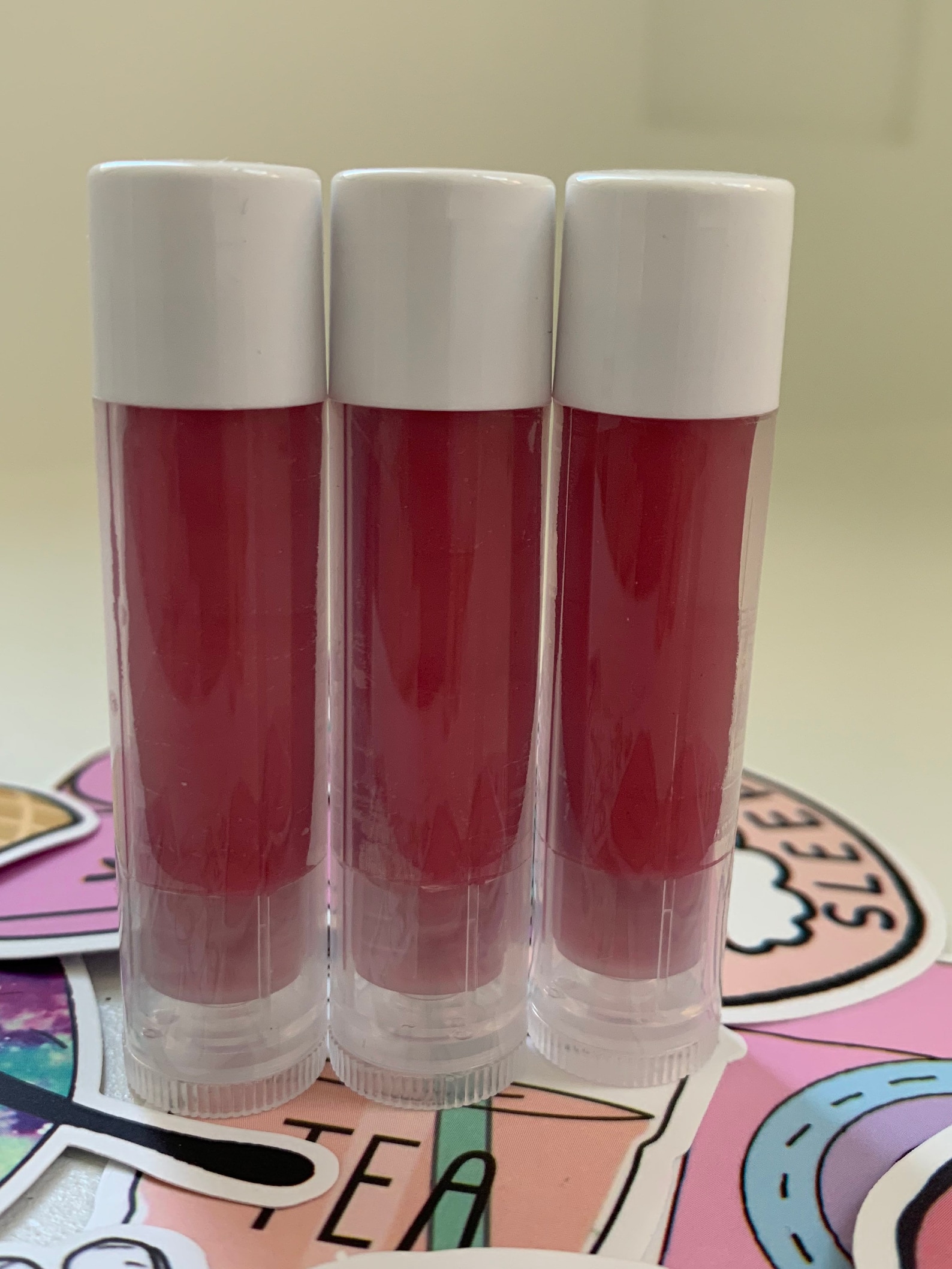Soft Pink Lip Balm Tinted Lip Balm Hydrating Lip Balm Etsy