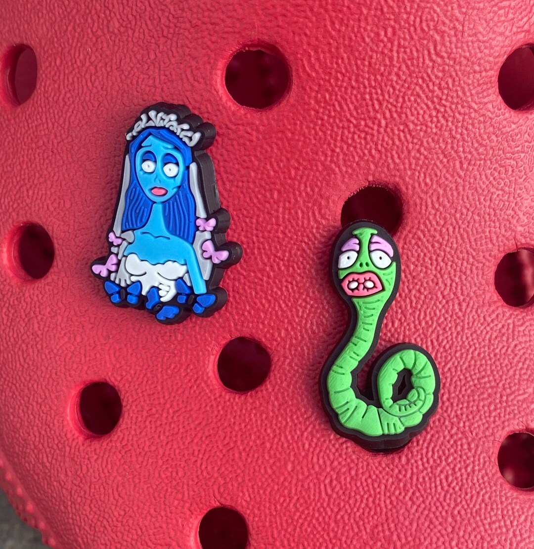 Corpse Bride Croc Charms - Etsy