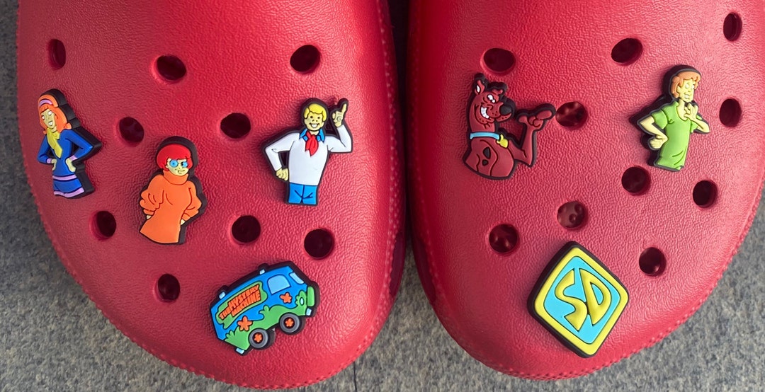 Scooby Doo Croc Charms - Etsy