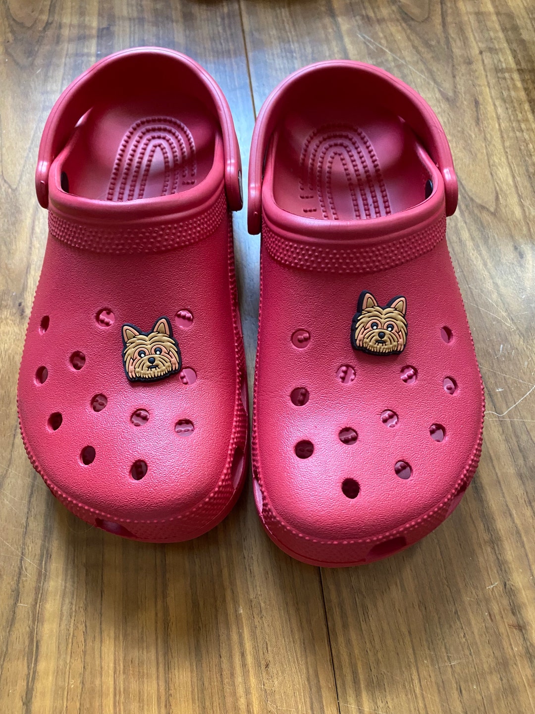 Yorkshire Terrier Croc Charmsx2 - Etsy