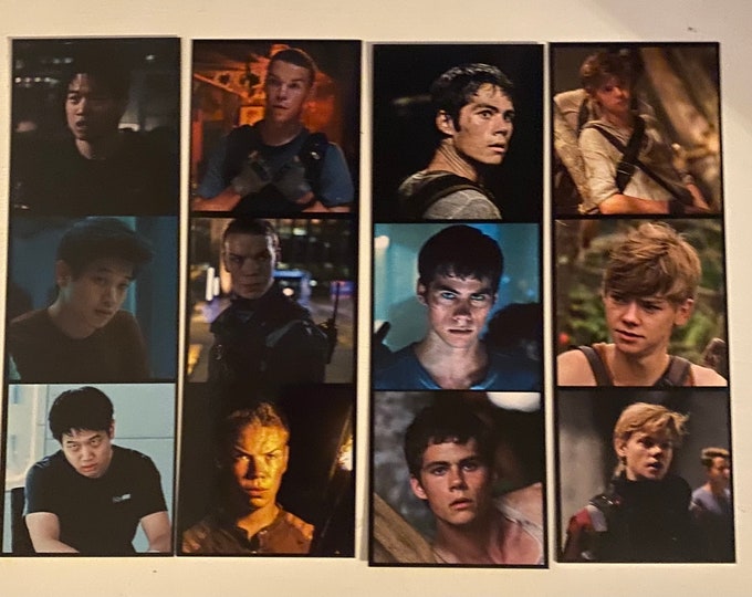 Maze Runner Bookmarks - Etsy