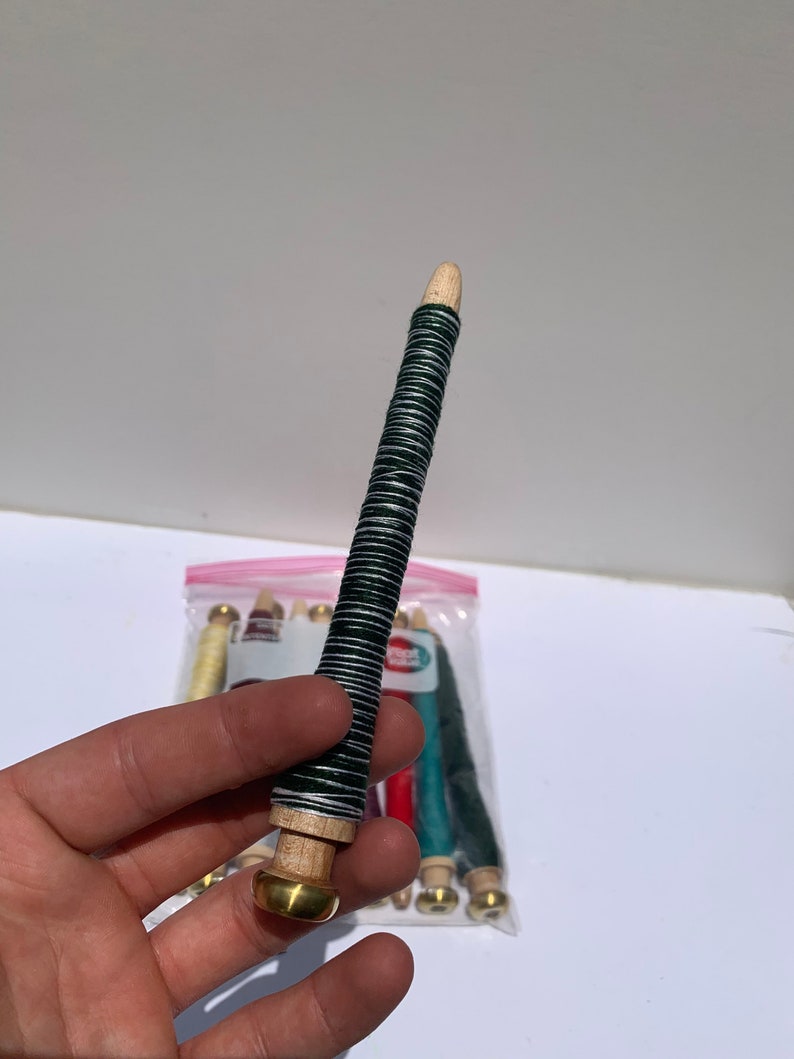 Wrapped Pen Quills Colored Thread Packaged Various Color - Etsy