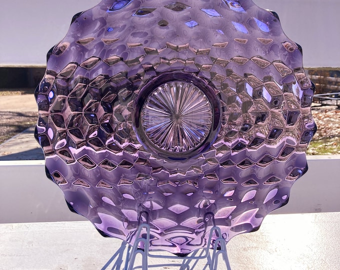 Large American, Fostoria Platter, Amethyst Color - Etsy