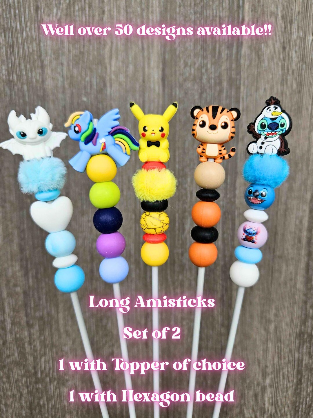 Amigurumi Sewing Sticks Long Version (set of 2), Sewing, Amistix ...