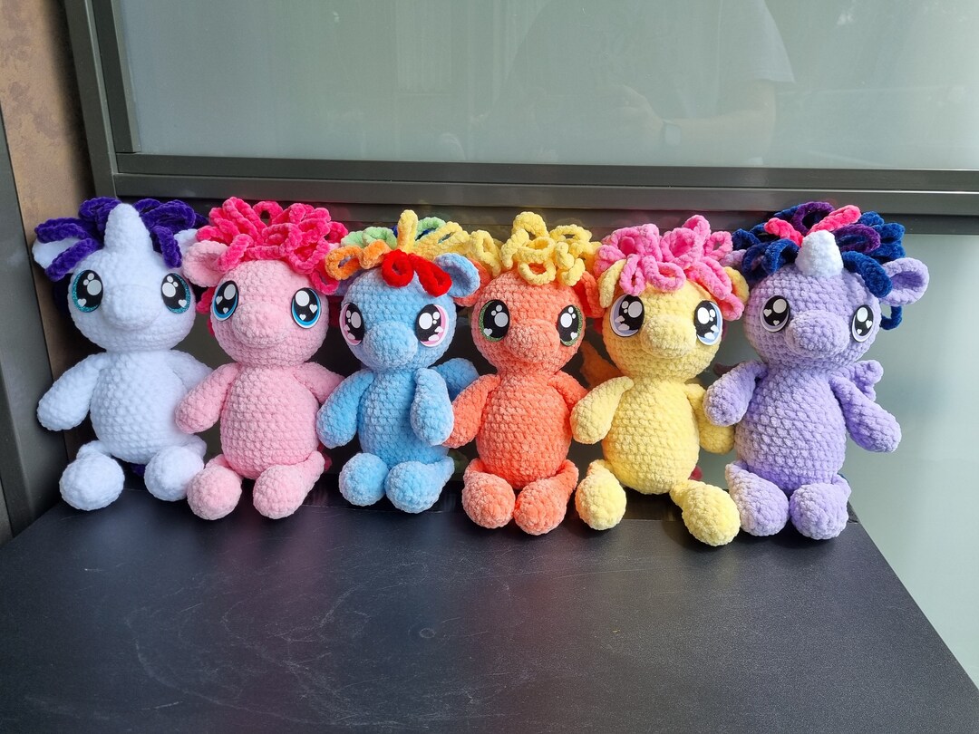 Crochet My Little Pony Plushies - Etsy