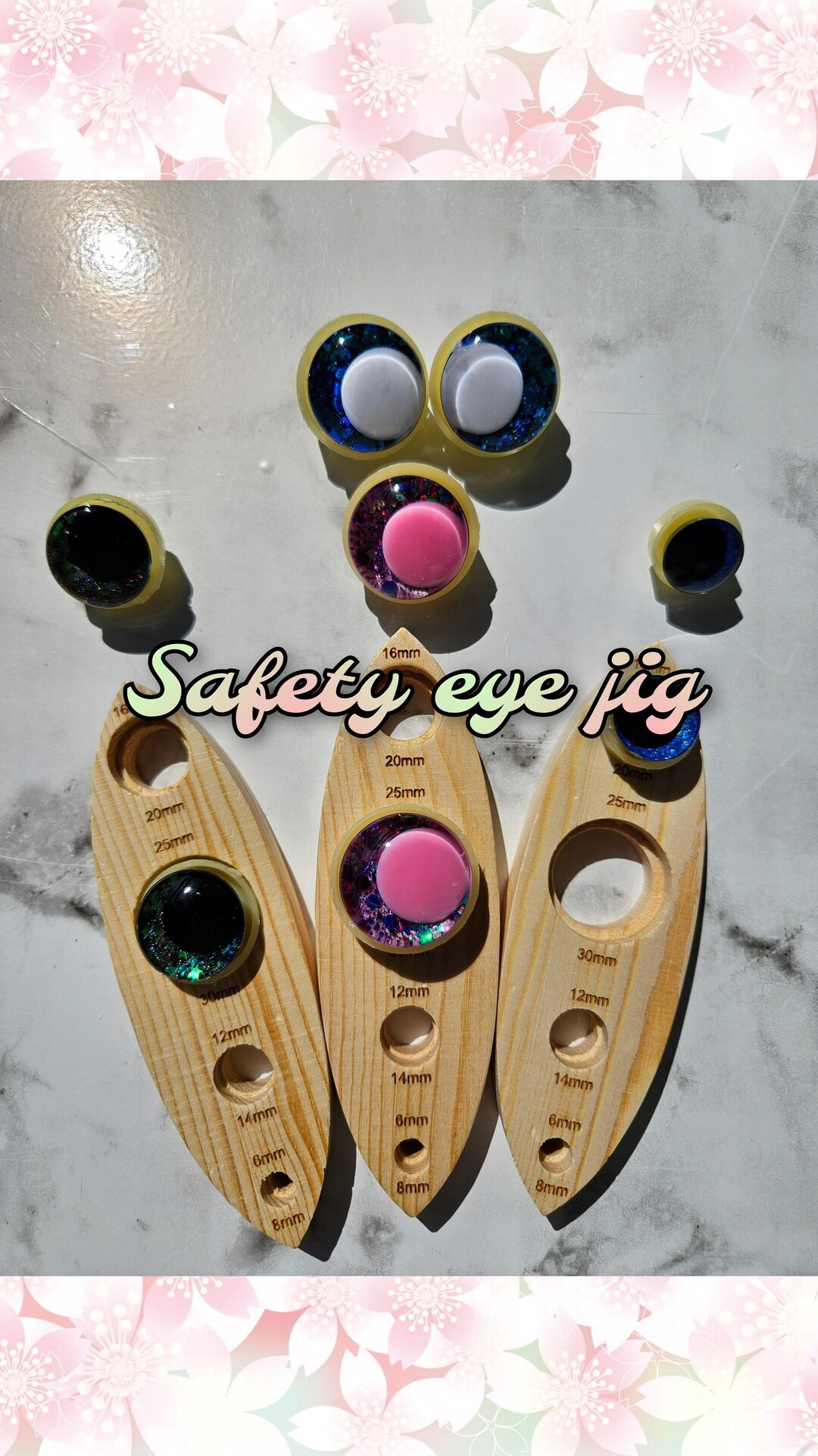 Safety Eye Tool, Safety Eye Jig, Crochet Eyes, Safety Eyes - Etsy