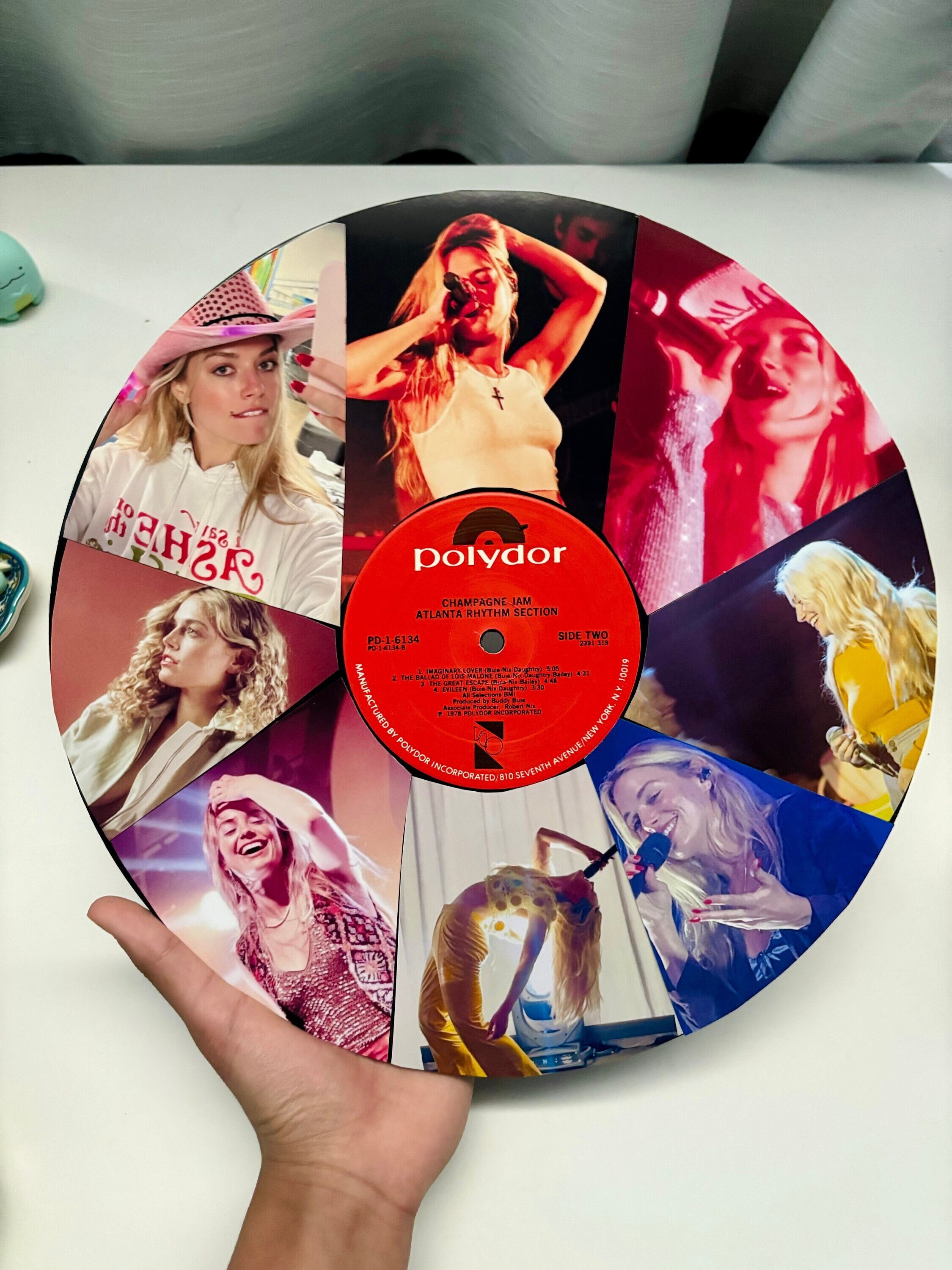 Ashe Vinyl / Record Collage - Aesthetic, Handmade - Etsy