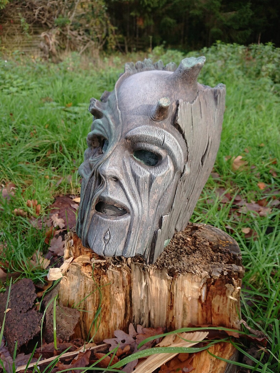 Wood Automaton Latex Mask Tree Ent - Etsy