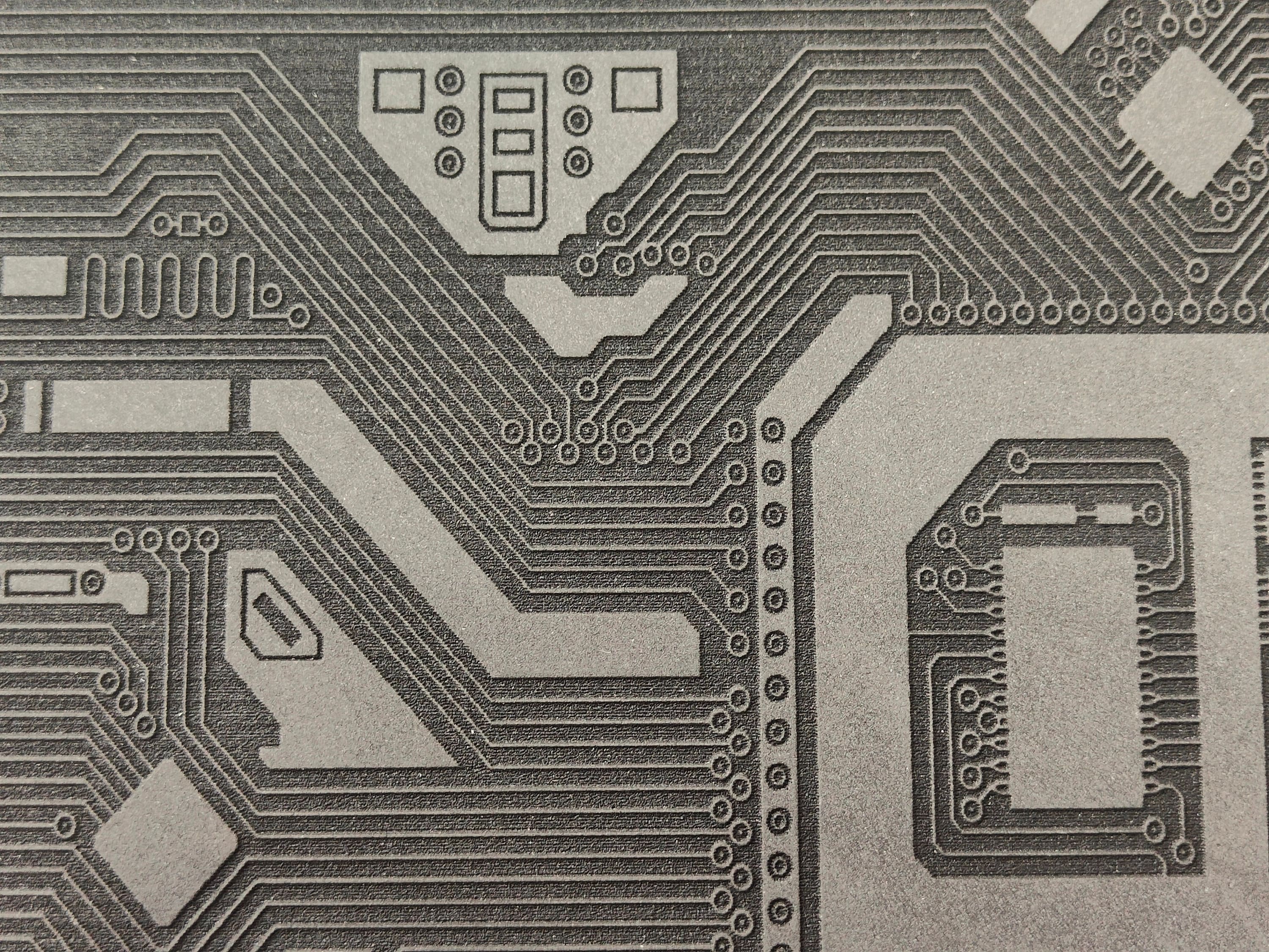 Circuit Board PCB Texture Effect 3mm Foam A4 Sheet Ideal for - Etsy