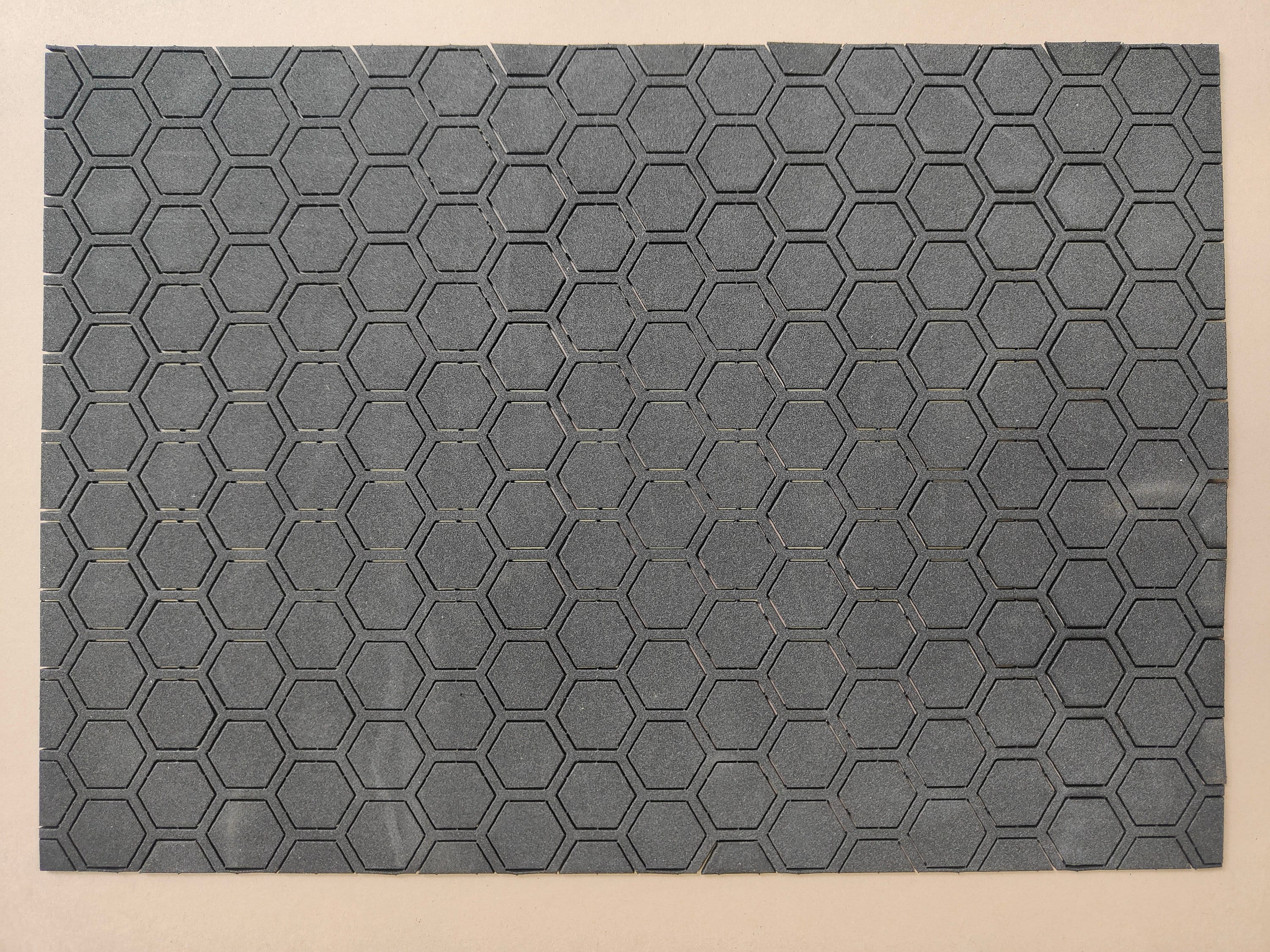 Hex Hexagon Texture Effect Foam 2mm A4 Sheet Ideal for Cosplay Costume ...