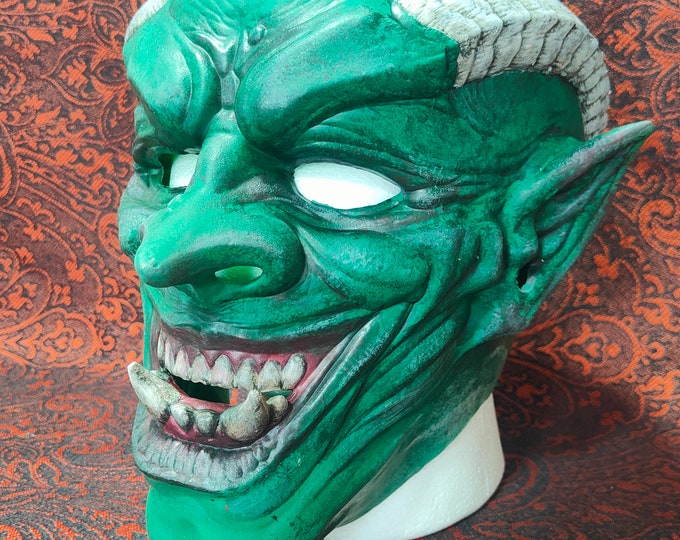 Green Hobgoblin Latex Mask - Ready to Ship - Etsy