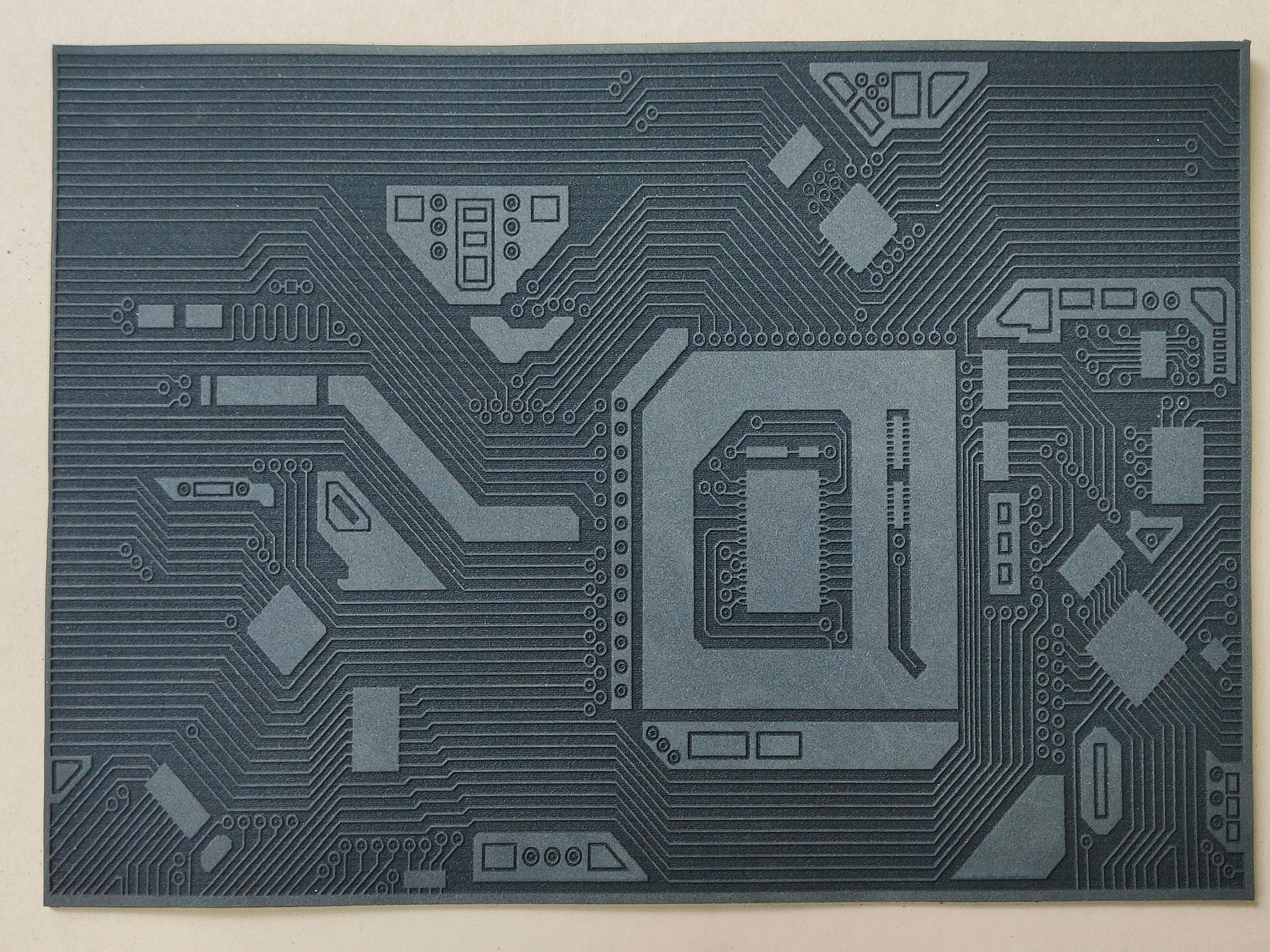 Circuit Board PCB Texture Effect 3mm Foam A4 Sheet Ideal for - Etsy