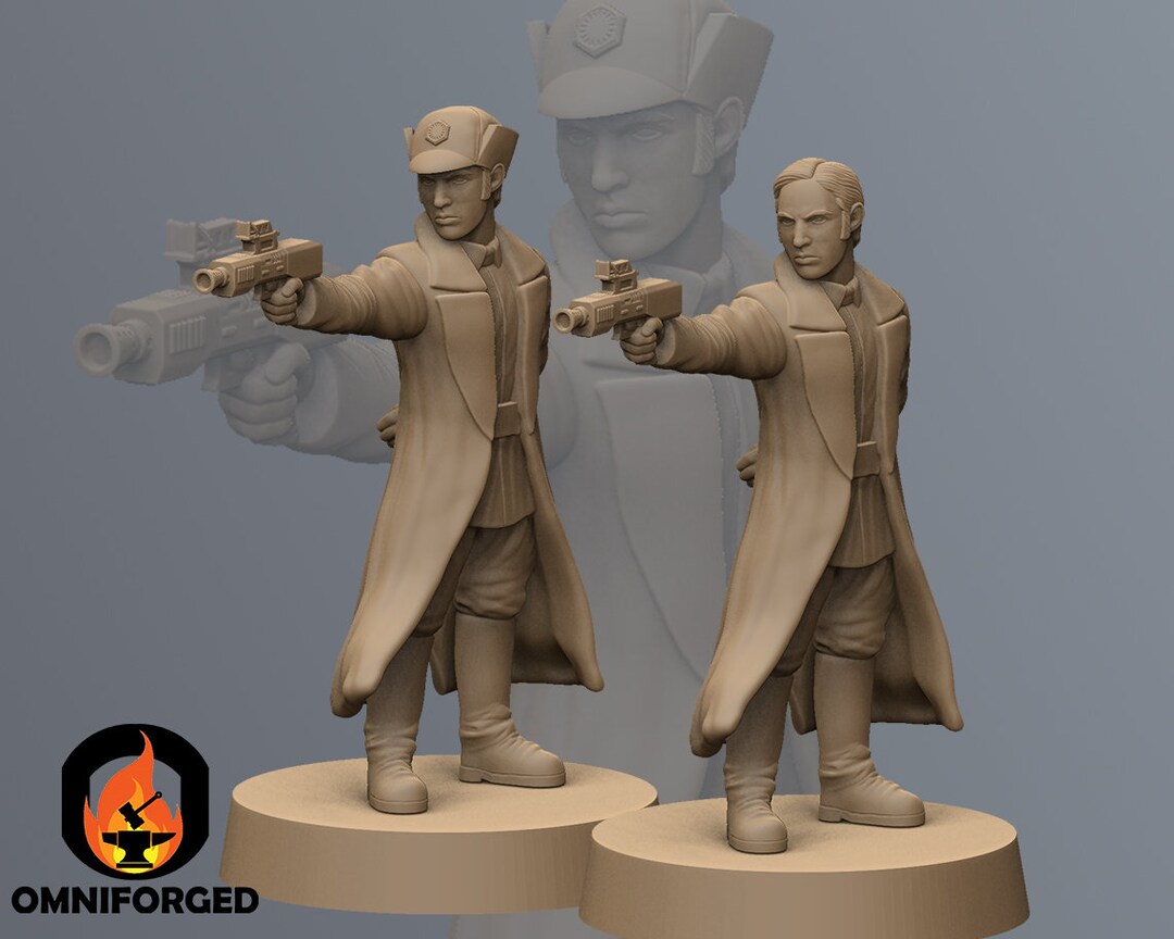 First Order General Black Remnant - Etsy