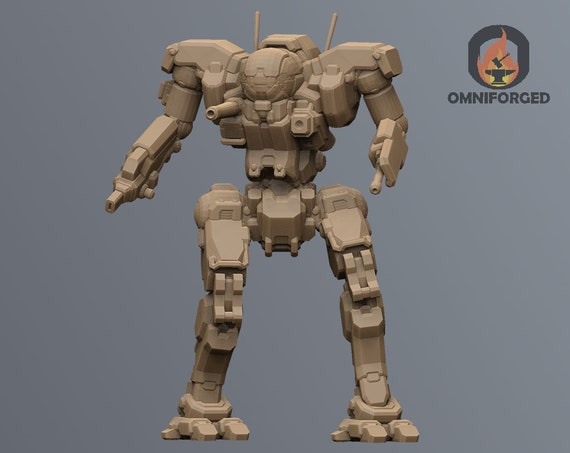 Vulcan Alternate Battletech Miniature VL-2T Mechwarrior - Etsy