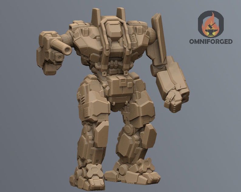 Grendel Alternate Battletech Miniature Gdl-prime Mongrel - Etsy