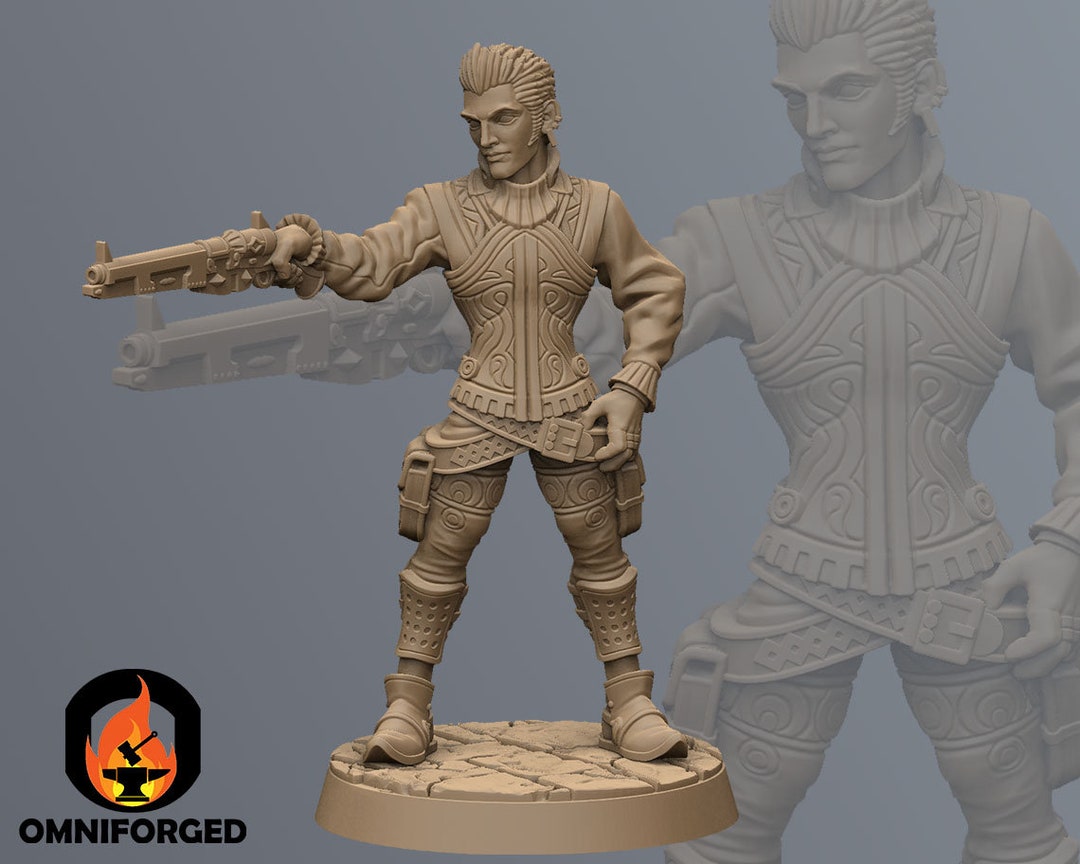 Baltur RN Estudio Jrpg Vol 9 RPG D&D 3D Printed Miniature - Etsy