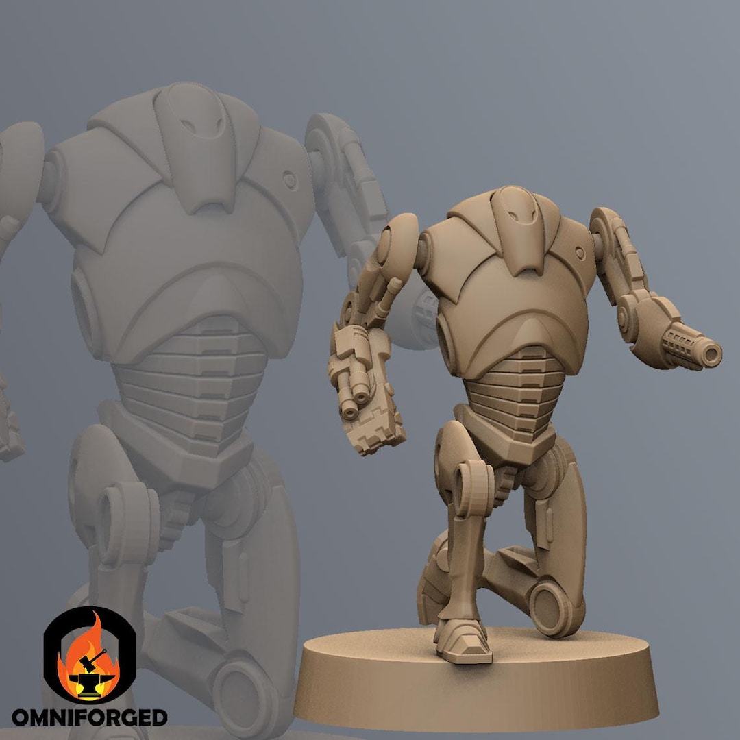 Bulky Droid SW Legion Miniature Mini RPG Sci-fi - Etsy