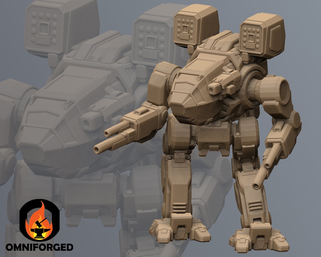Rakshasa Alternate Battletech Miniature MDG-1A-4 Mechwarrior - Etsy
