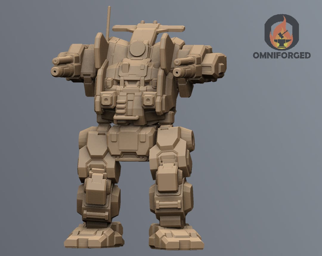 Jagermech Alternate Battletech Miniature JM6-S4 - Etsy