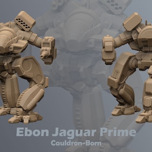 Cauldron-born Alternate Battletech Miniature Ebon Jaguar Prime ...