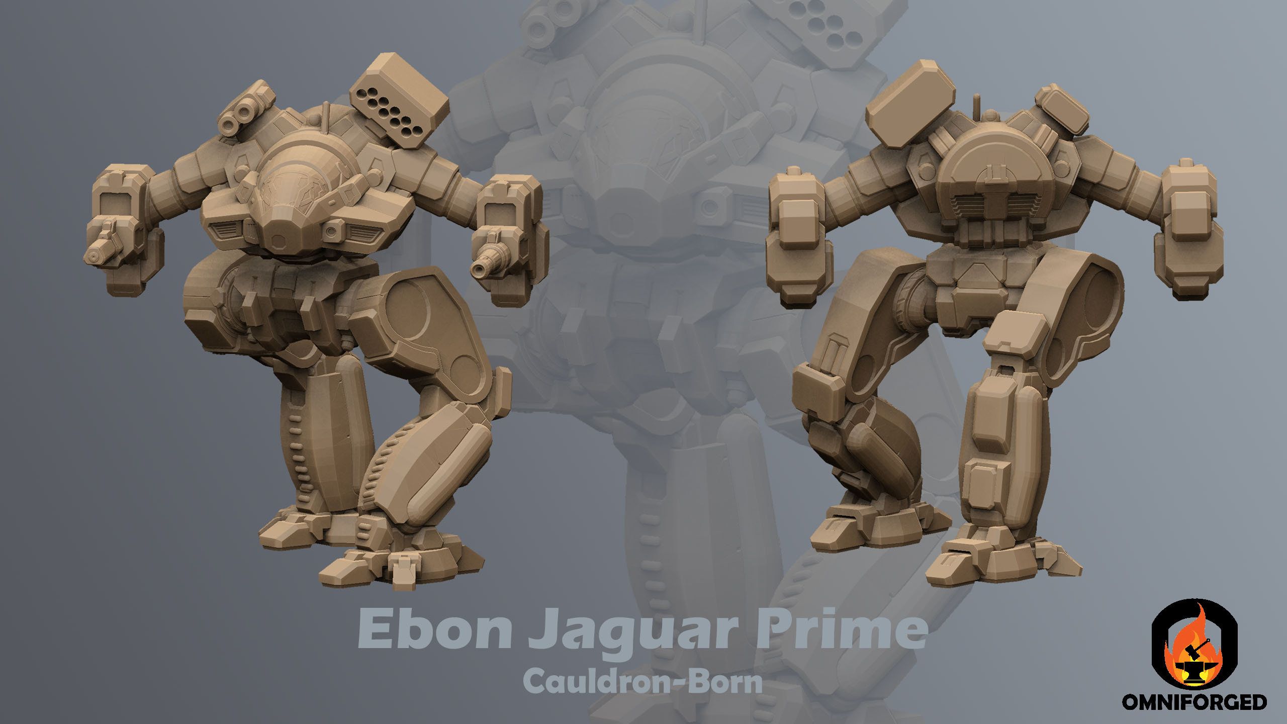 Cauldron-born Alternate Battletech Miniature Ebon Jaguar - Etsy