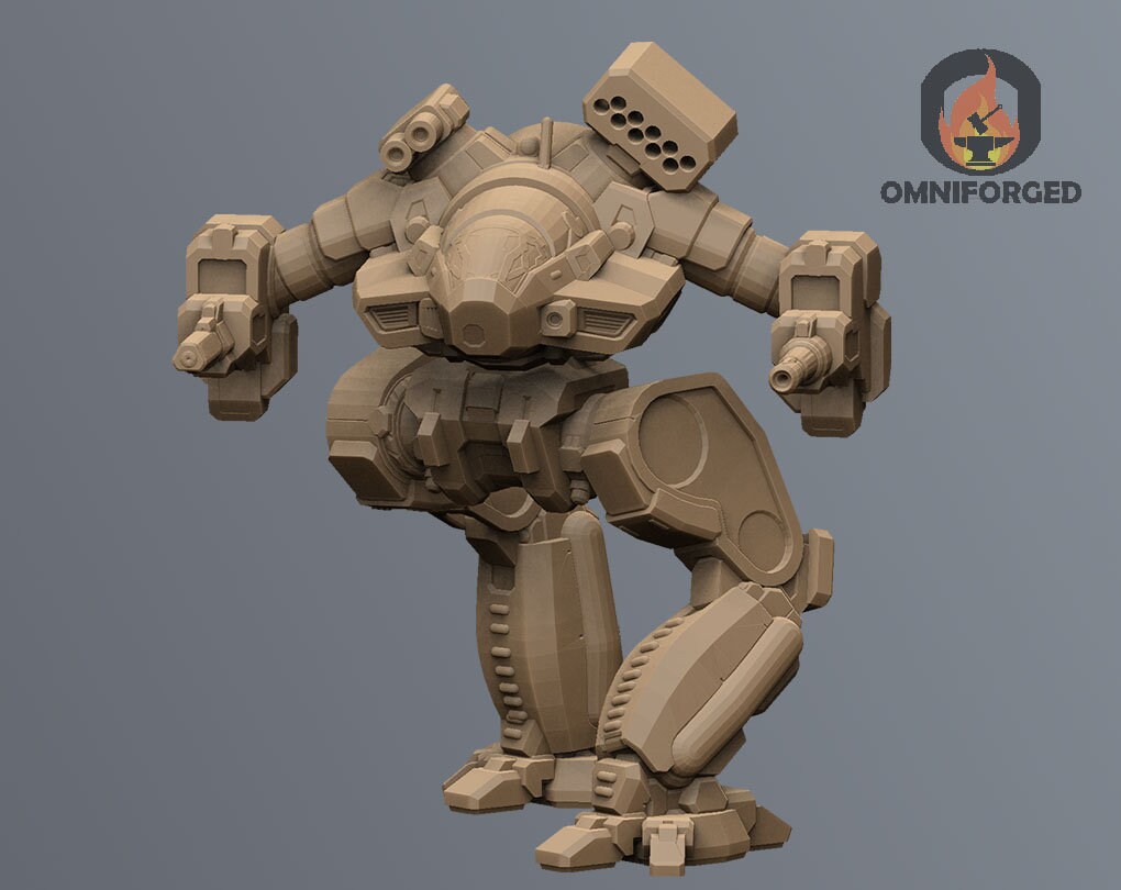 Cauldron-born Alternate Battletech Miniature Ebon Jaguar - Etsy