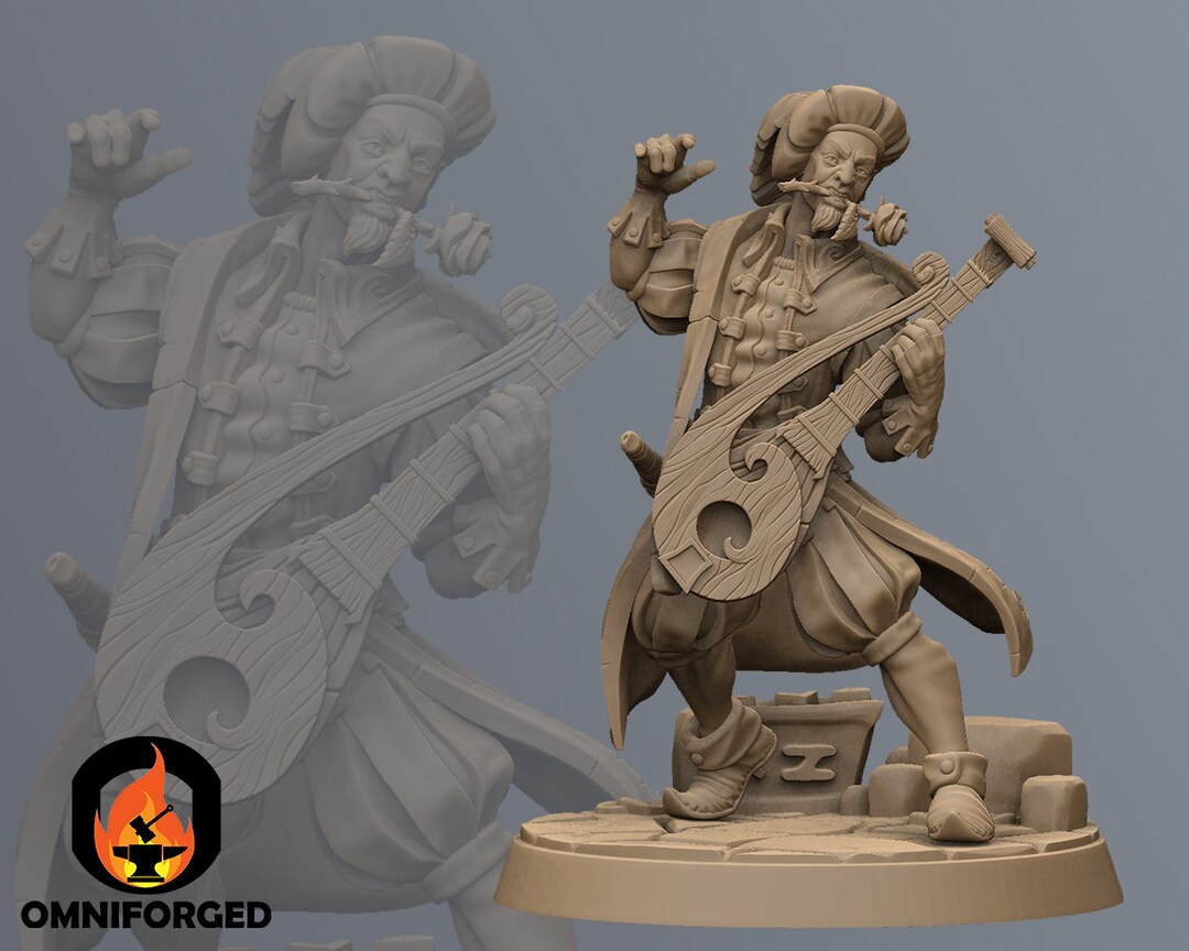 Grisier the Magic Lute Signum Workshop Guild of Monster Hunters 8K ...