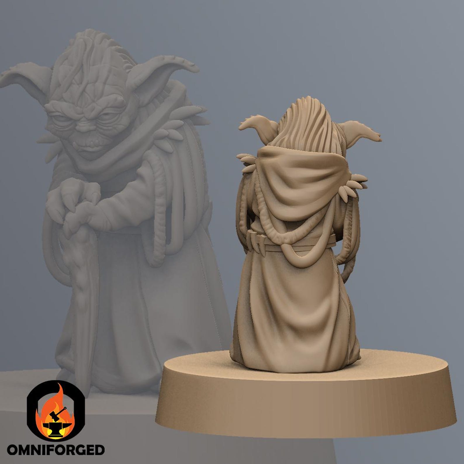 Green Sage Evil SW Legion RPG 3D Printed Sci-fi Miniature Mini - Etsy