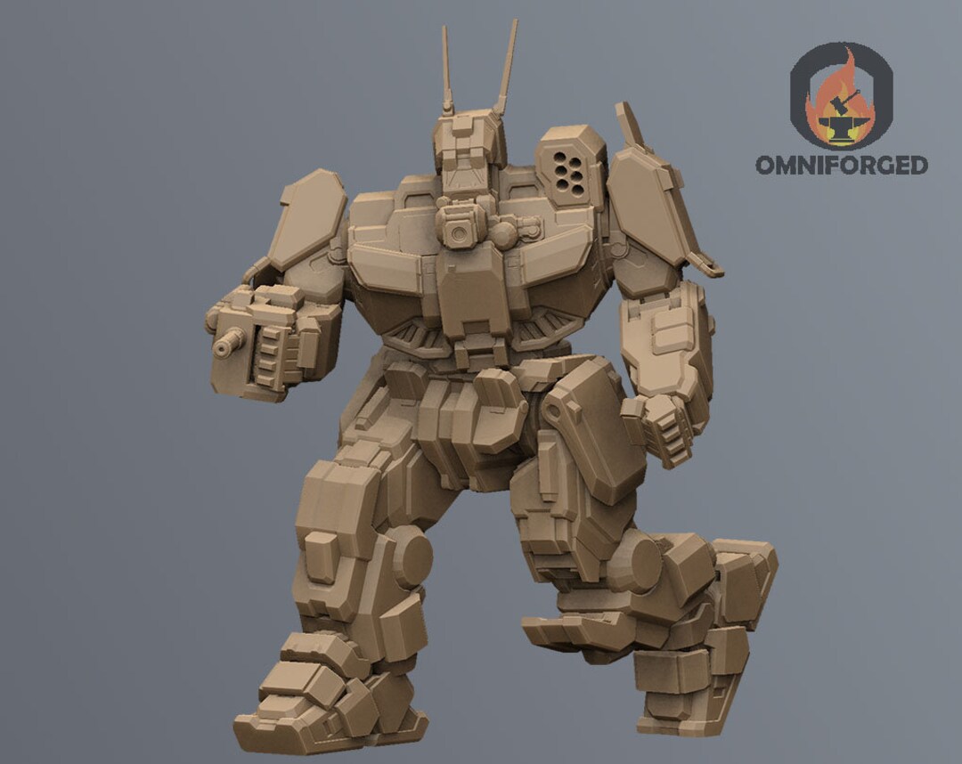 Wolverine Alternate Battletech Miniature WVR-6R Mechwarrior - Etsy