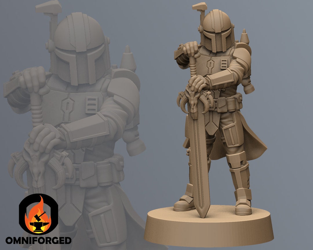 Old Way Blade Master Anvilrage Studios 3D Printed Figure - Etsy