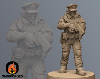 Human Colonial Marine PVT NIA Smart Gunner Alien Wars 28mm - Etsy