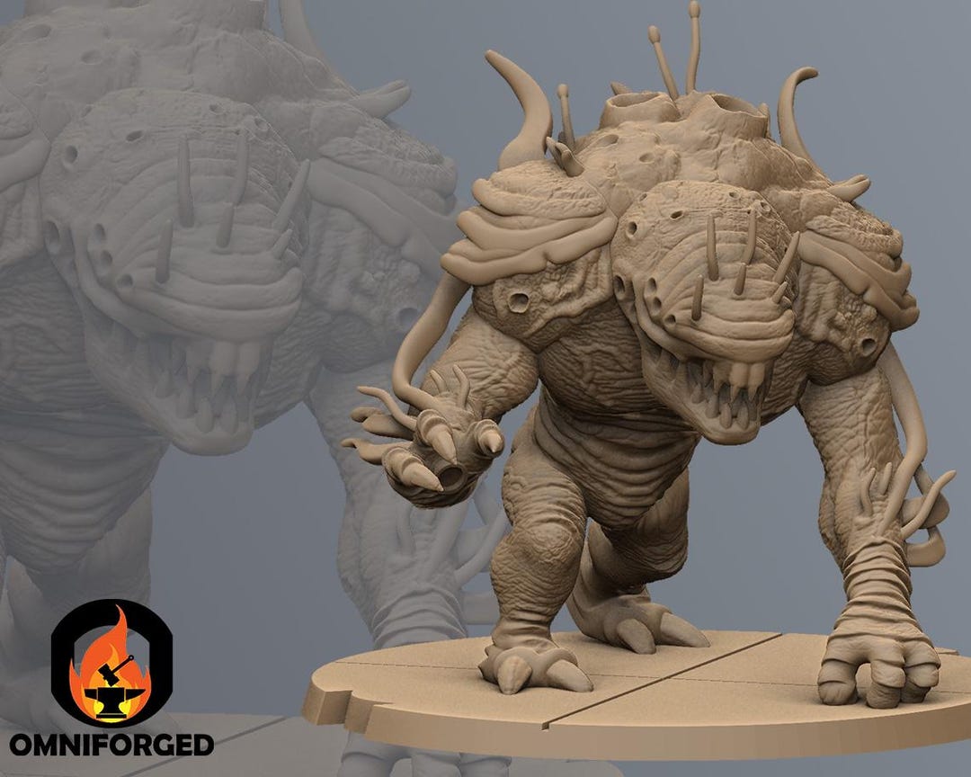 Giant Space Ghoul SW Legion RPG 3D Printed Sci-fi Miniature Mini - Etsy